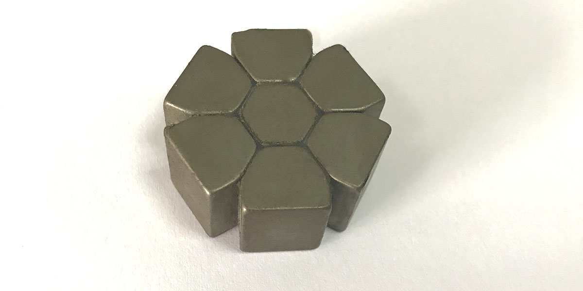 Cylinder Halbach Array Magnet Assembly,