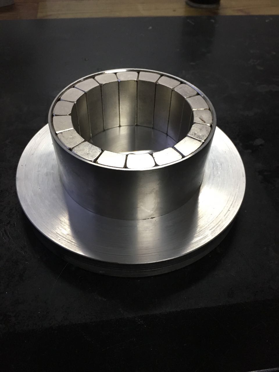 Big Cylinder Halbach Array Neodymium Magnet Assembly,